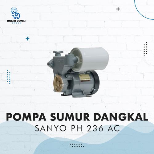 Jual Pompa Sumur Dangkal - Sanyo PH 236 AC 200 Watt Automatic - Kota ...