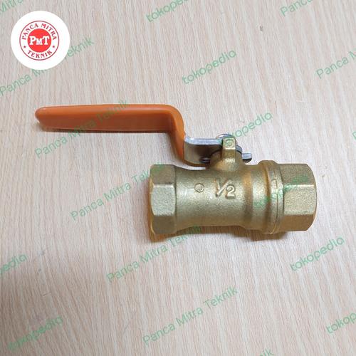 Jual Ball Valve Kuningan 1/2" Kitz / Stop Kran Kuningan Kitz 1/2 " ORI - Jakarta Barat - Panca ...