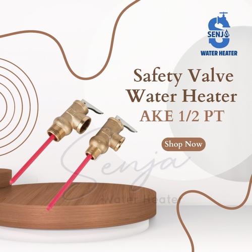 Jual Safety Valve Water Heater Wika Solahart Ake 1/2 PT - wika 1/2 ake ...