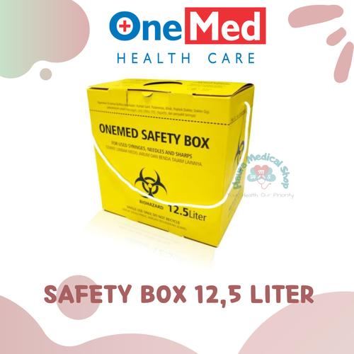 Jual Safety Box 12,5 L Onemed / Tempat Sampah Medis / Medical Waste Onemed - Kota Medan - HAURA ...