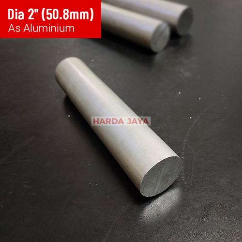 Jual As Aluminium Dural 2 inchi (50 mm) | Alumunium Batangan Diameter 2 ...