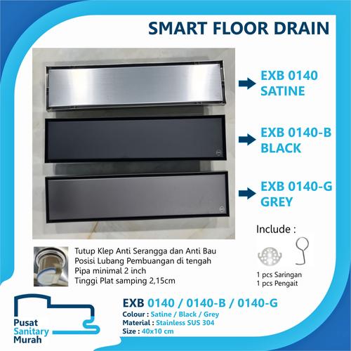 Promo EIXO SMART COVER FLOOR DRAIN SARINGAN GOT EXB 0160 SUS304 40 60 ...