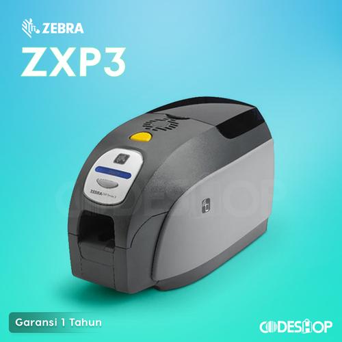 Jual ID CARD PRINTER ZEBRA ZXP3 ZXP SERIES 3 PENCETAK KARTU PVC ORIGINAL - ZC300 - Kota Surabaya ...