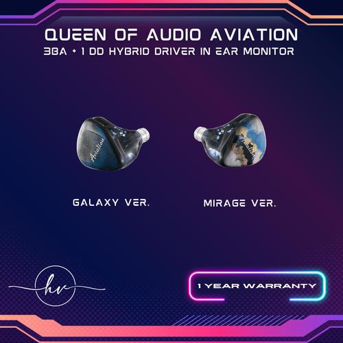 Jual Kinera Queen of Audio QOA Aviation 3 In Ear Monitor Earphone ...