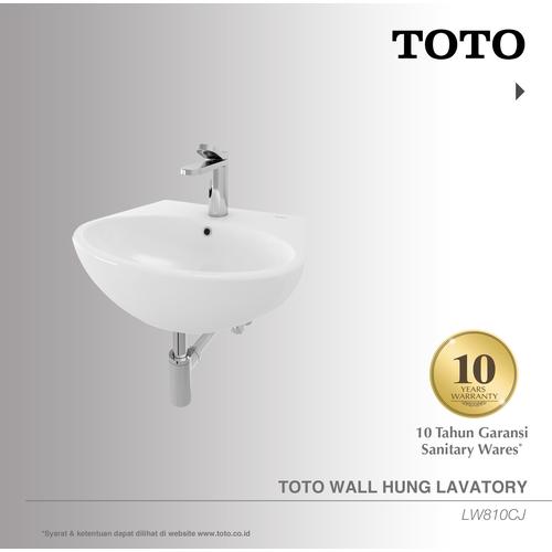 Promo TOTO Wastafel LW810CJ | Wastafel - Wastafel Cuci Tangan - Lavatory - COMPLETE SET Cicil 0% ...