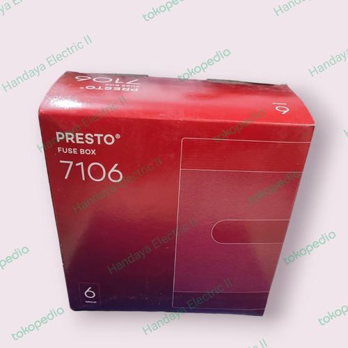 Jual Box MCB 6 Group PRESTO - Kota Bekasi - Handaya Electric II | Tokopedia