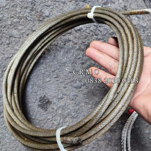 Jual Wire Rope Kawat Seling Baja 19x7 IWRC 6 8 9 10 12 13 14 Mm NR POWERTEC - 12 Mm - Jakarta ...