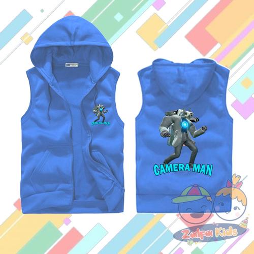 Jual JAKET ROMPI ANAK TITAN CAMERAMAN BOSS VEST ZIPPER ANAK ANAK ...