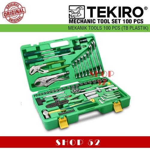 Jual TEKIRO Mekanik Tools 100 Pcs Plastik Toolkit Alat Perkakas Original - Jakarta Barat - Shop ...