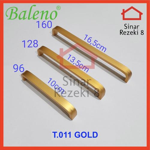 Jual Handle Tarikan 011 Gold Laci Minimalis Bulat Gagang Knob Pintu ...