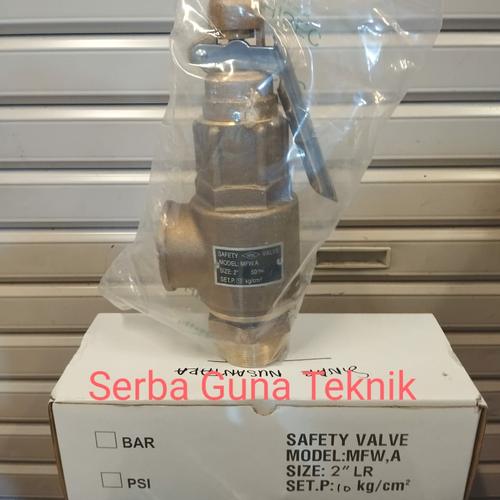 Jual Safety Relief Valve (2"inch/DN50) Hisec Handle Drat 10 Bar ...