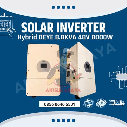 Jual Solar Inverter Hybrid DEYE 8.8KVA 48V 8000W - Kota Surabaya - aki ...