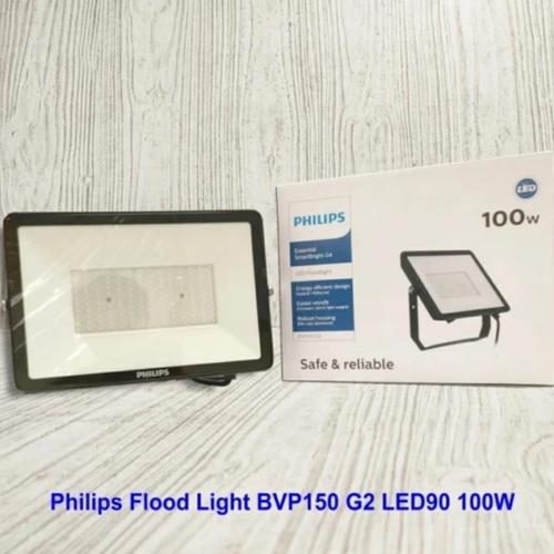 Jual Lampu Sorot LED 100 Watt Philips BVP 150 Flood Light 100W BVP150 ...