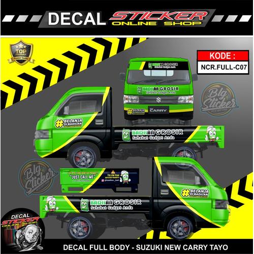 Jual STIKER FULL BODY PICKUP NEW CARRY DECAL VARIASI CUSTOM - NCR.FULL ...