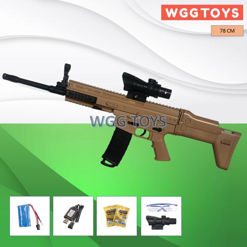 Jual Mainan Anak Water Gel Blaster FN SCAR Tan ACR WGB WGG Kids Version - Jakarta Barat - WGG ...