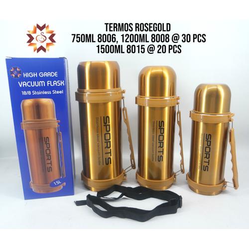 Jual Termos Air Panas Dingin Stainless Tahan Lama Rosegold - Jakarta ...