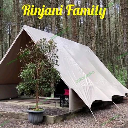 Jual tenda glamping Rinjani I tenda glamping segitiga inner 3x3,luas ...