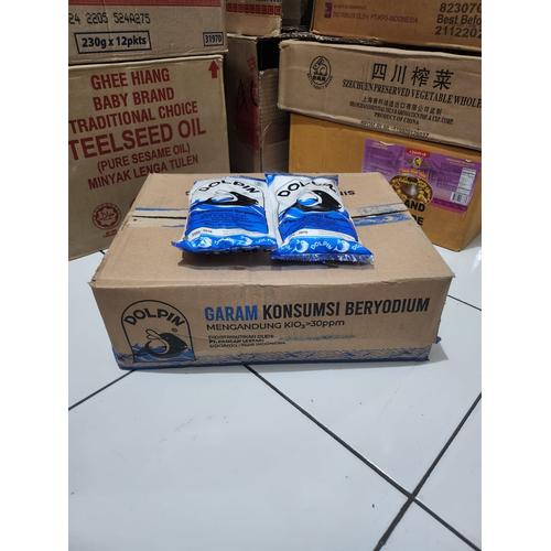 Jual Garam Dolphin 1 Dus isi 24 x 500gr - Kota Tangerang - Trikoshopp ...