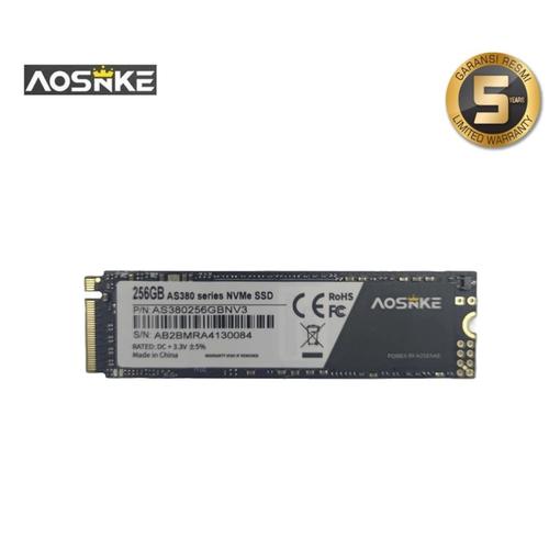 Jual Aosenke As380 256GB SSD M.2 NVME PCIe 3 x4 2500MB/s PC LAPTOP ...