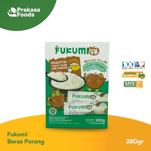 Jual Fukumi Beras Porang 280gr (7 Sachet x 40gr) - Jakarta Utara ...