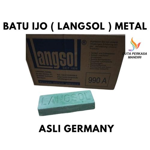 Jual batu poles gosok besi metal stainless langsol hijau - Kota ...