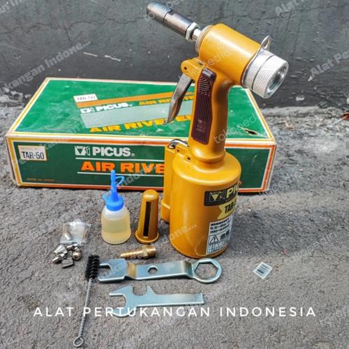 Jual Alat Ripet PICUS TAR - 50 Tang Ripet Angin Air Riveter Pneumatic ...