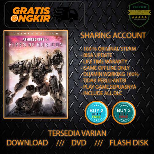 Promo ARMORED CORE VI FIRES OF RUBICON DELUXE + ALL DLC - PC GAME ...