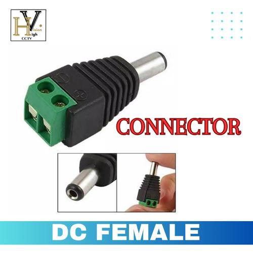 Jual DC FEMALE CONNECTOR CCTV - SATUAN - Kota Palembang - Highvision ...