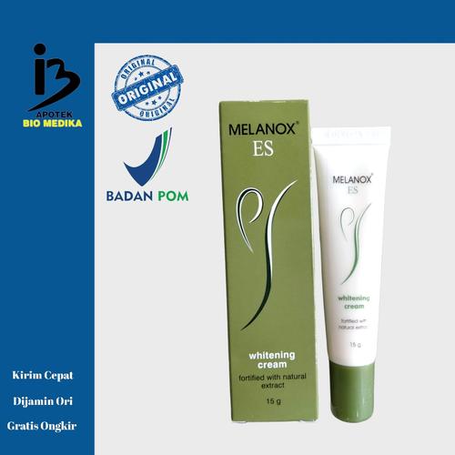 Jual melanox es whitening cream 15 gr - Kab. Bandung - Apotek Bio ...