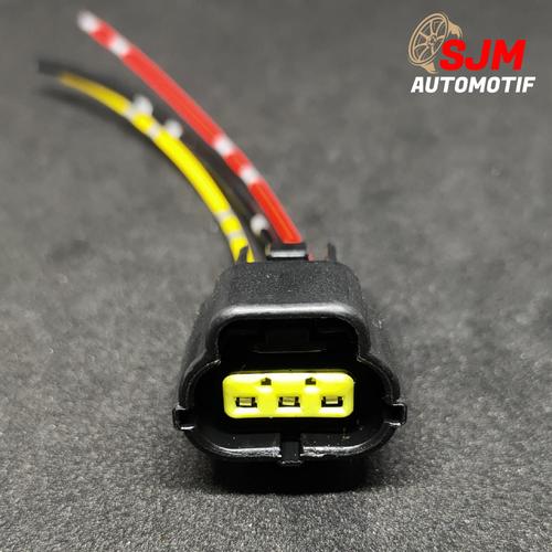 Jual Soket Konektor Common Rail Pressure Sensor Excavator Kobelco ...