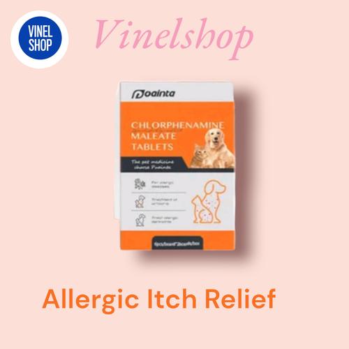 Jual Puainta Allergic Itch Relief Obat Alergi Kucing Anjing - 1 Tablet ...