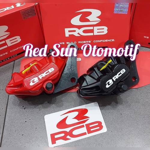 Jual Kaliper RCB E Series 2 Piston Depan R15 V2 V3 V4 Original - Hitam ...