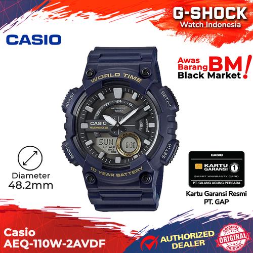 Promo Casio General AEQ-110W-2AVDF AEQ-110W AEQ-110 AEQ110W AEQ 110W ...