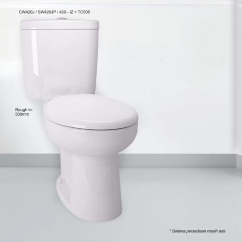 Jual Closet Toto CW 420 J / Kloset Toto CW 420 J Rough In 50cm ...