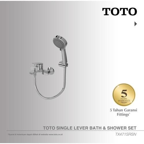 Promo TOTO Bath & Shower Set TX471SRSN | Shower Mandi - Hand Shower ...