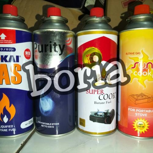 Jual Kaleng Gas Portable Kosong Untuk Refill Berbagai Merk Tokai DLL ...
