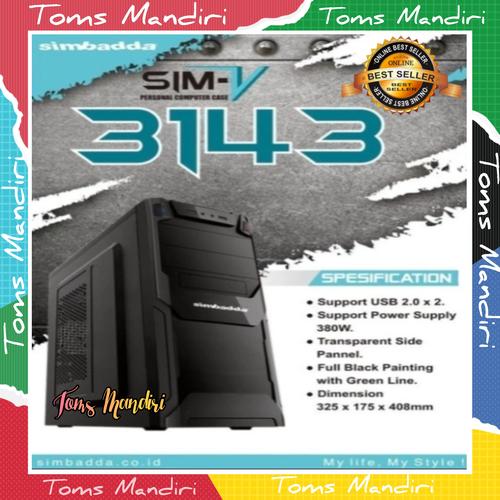 Jual Casing Simbadda Sim V-3143 + Psu 380 Watt - Jakarta Barat - toms mandiri | Tokopedia