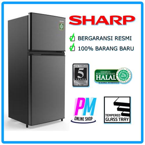 Jual LEMARI ES SHARP 2 PINTU SJ-195MN-HS KULKAS 2 PINTU KIREI SERIES ...