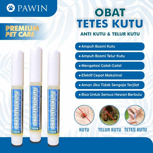 Jual Obat Tetes Kutu Anjing Kucing Pembasmi Kutu Ampuh Efektif 2ML ...