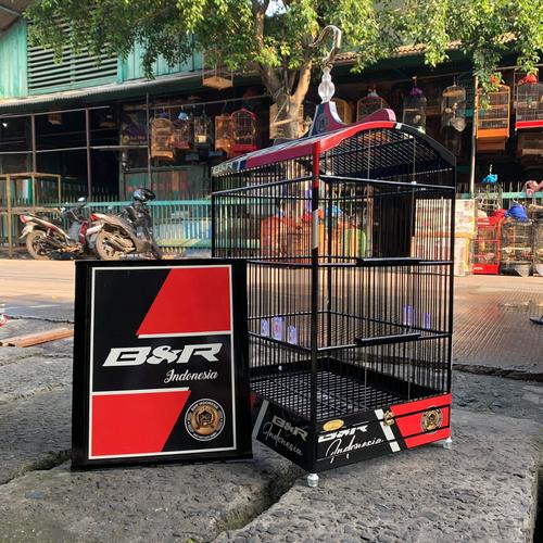 Jual Sangkar Kandang Burung Kotak No 2 BNR Decal Terbaru Original Asli ...