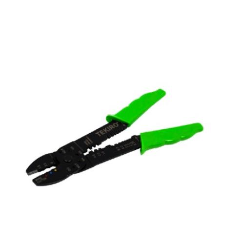 Jual TEKIRO Tang Press Crimping Skun 9" Kupas Kabel Lima Fungsi 9 Inch ...