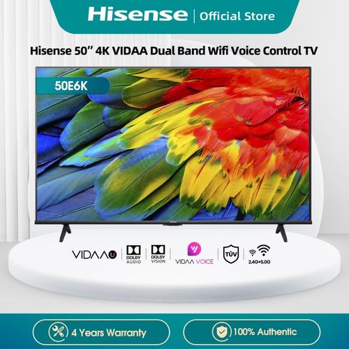Promo Hisense - Smart TV 50inch Vidaa 4K UHD TV-Bezelles design Model ...