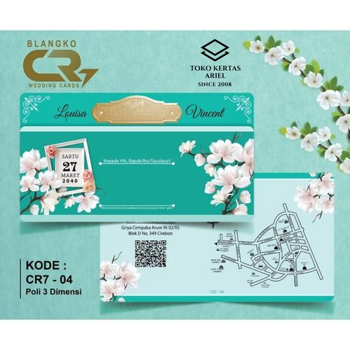 Jual BLANGKO UNDANGAN CR7 04 | BLANGKO UNDANGAN MURAH DAN BAGUS - Kab ...