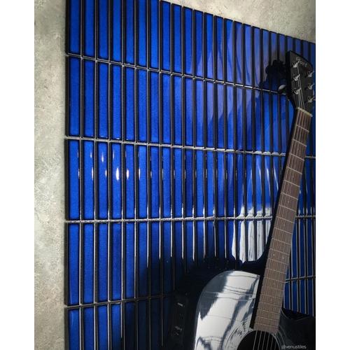 Jual Mosaic Venus Type Long Striped Blue Bonnet - Venus Tiles - Kota ...