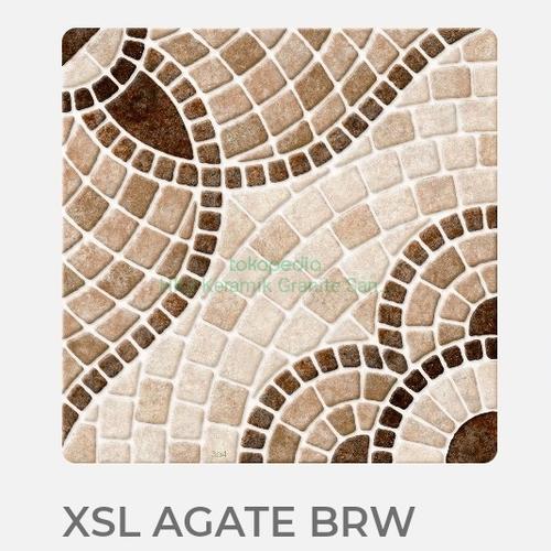 Jual Keramik Lantai Ikema XSL Agate BRW Kasar ukuran 40x40 - Kab ...