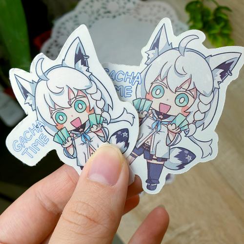Jual Hololive JP Vtuber Poster Stickers Anime Hologamers Original Chibi ...