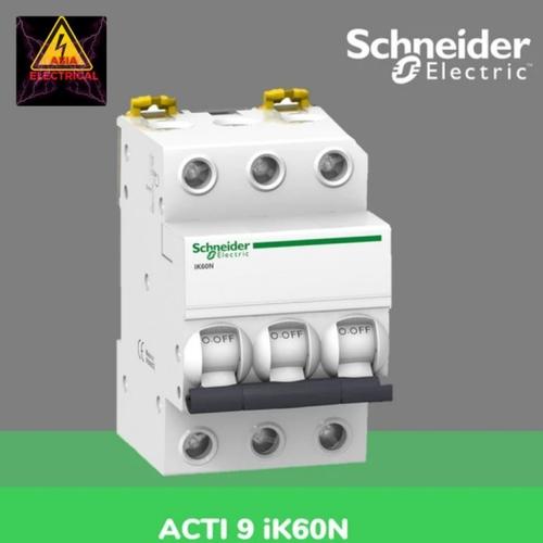 Jual MCB Schneider ACTI 9 6Ka IK60N 3P 16A A9K24316 Original Schneider - Jakarta Pusat - ASIA ...
