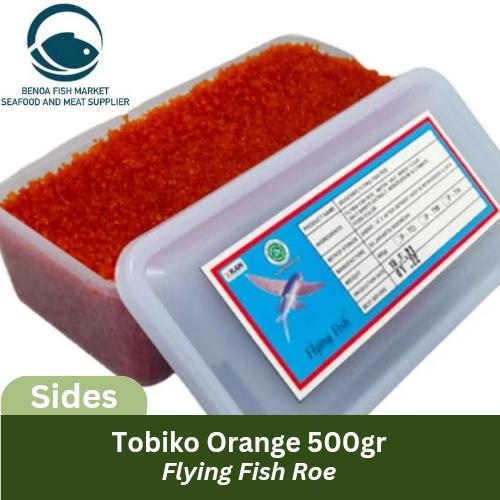 Jual tobiko orange flying fish roe 500gr telur ikan terbang - Kota ...