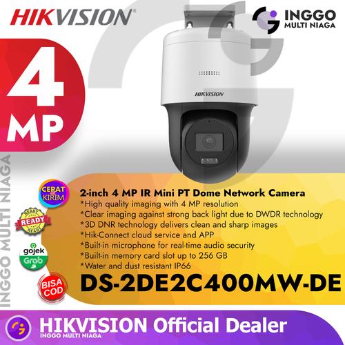 Jual HIKVISION DS-2DE2C400MW-DE IP CAM MINI PT DOME 4MP IR SUPPORT AUDIO - Jakarta Barat - Inggo ...