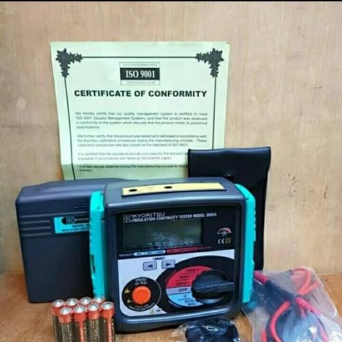 Jual KYORITSU 3005A MEGGER DIGITAL INSULATION CONTINUITY TESTER MEGGER ...